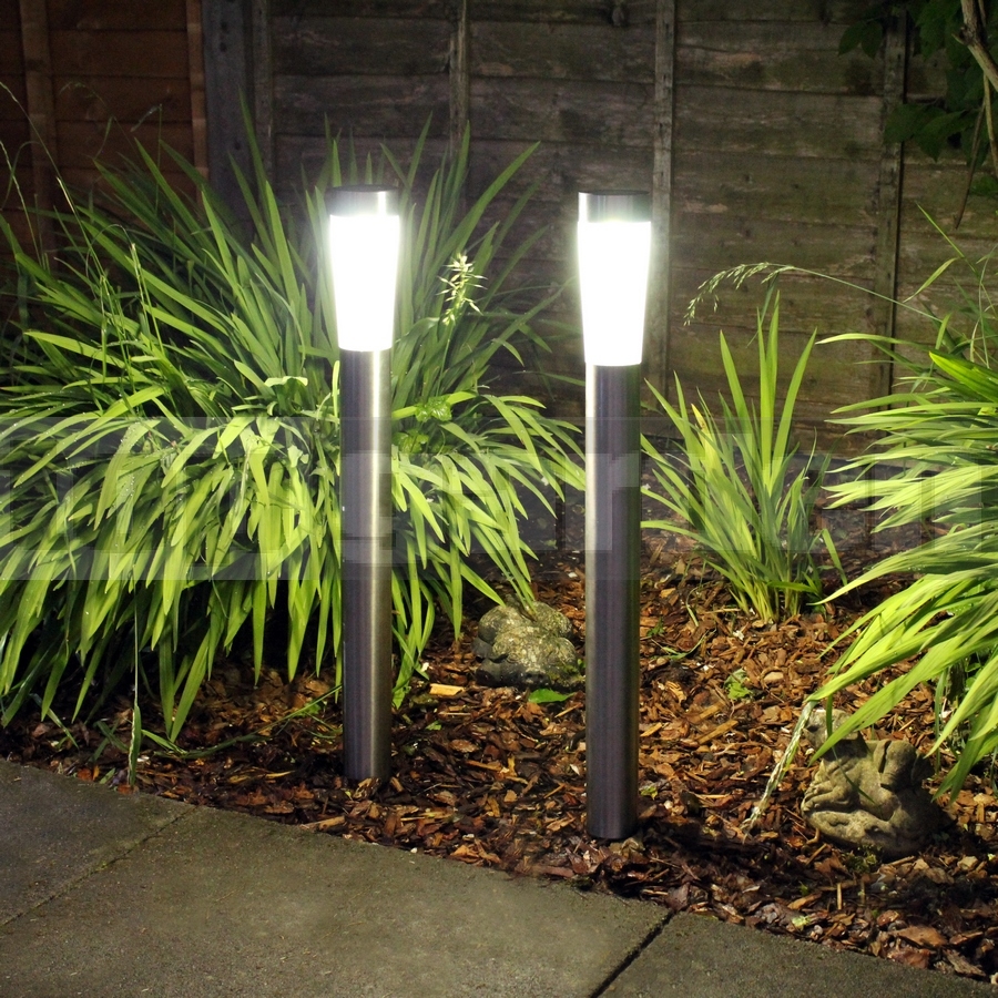 Solárne lampy 72cm zapichovacie 2ks - topgarden.sk - solárne lampy