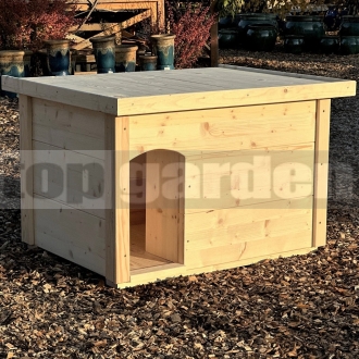 Búda pre psa Doghouse L s rovnou strechou - topgarden.sk - búda pre psa