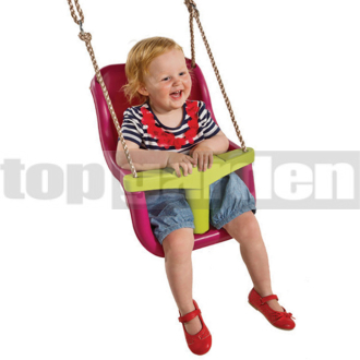 Detská hojdačka Luxe fialovo-zelená - topgarden.sk - hojdačky pre deti